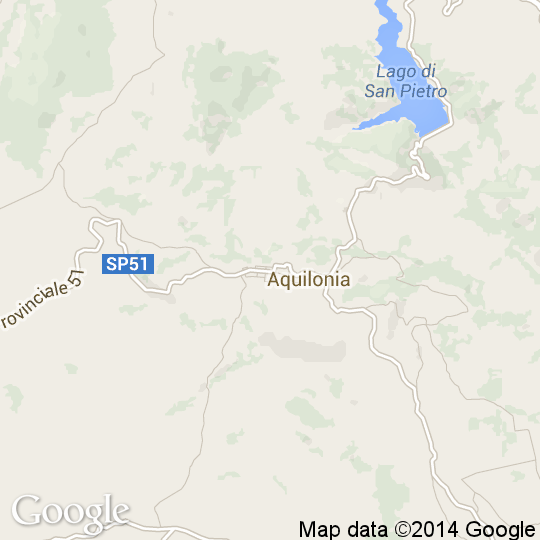 Mappa d'Aquilonia, Cartine Stradali e Foto Satellitari