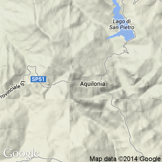 Mappa d'Aquilonia, Cartine Stradali e Foto Satellitari