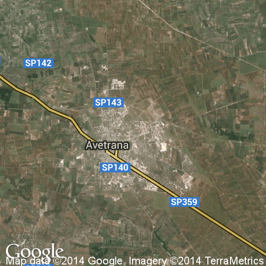 Mappa d'Avetrana, Cartine Stradali e Foto Satellitari