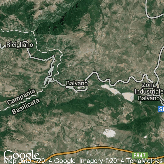 Mappa di Balvano, Cartine Stradali e Foto Satellitari