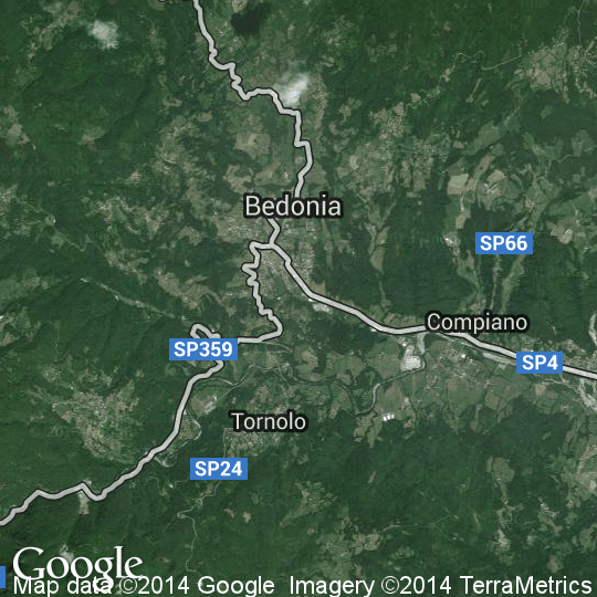 Mappa di Bedonia, Cartine Stradali e Foto Satellitari