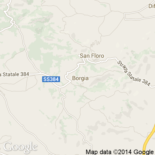 Mappa di Borgia, Cartine Stradali e Foto Satellitari