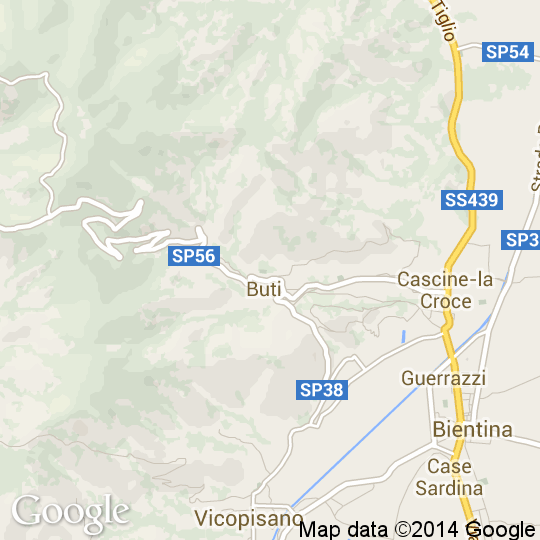 Mappa di Buti, Cartine Stradali e Foto Satellitari