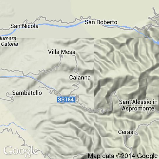 Mappa di Calanna, Cartine Stradali e Foto Satellitari