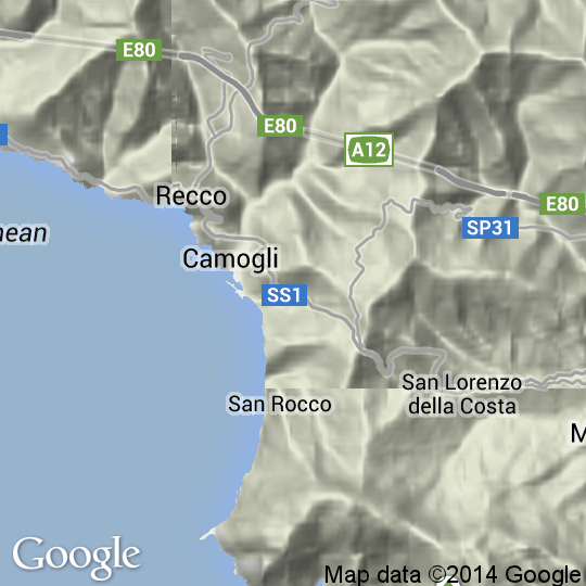 Mappa di Camogli, Cartine Stradali e Foto Satellitari