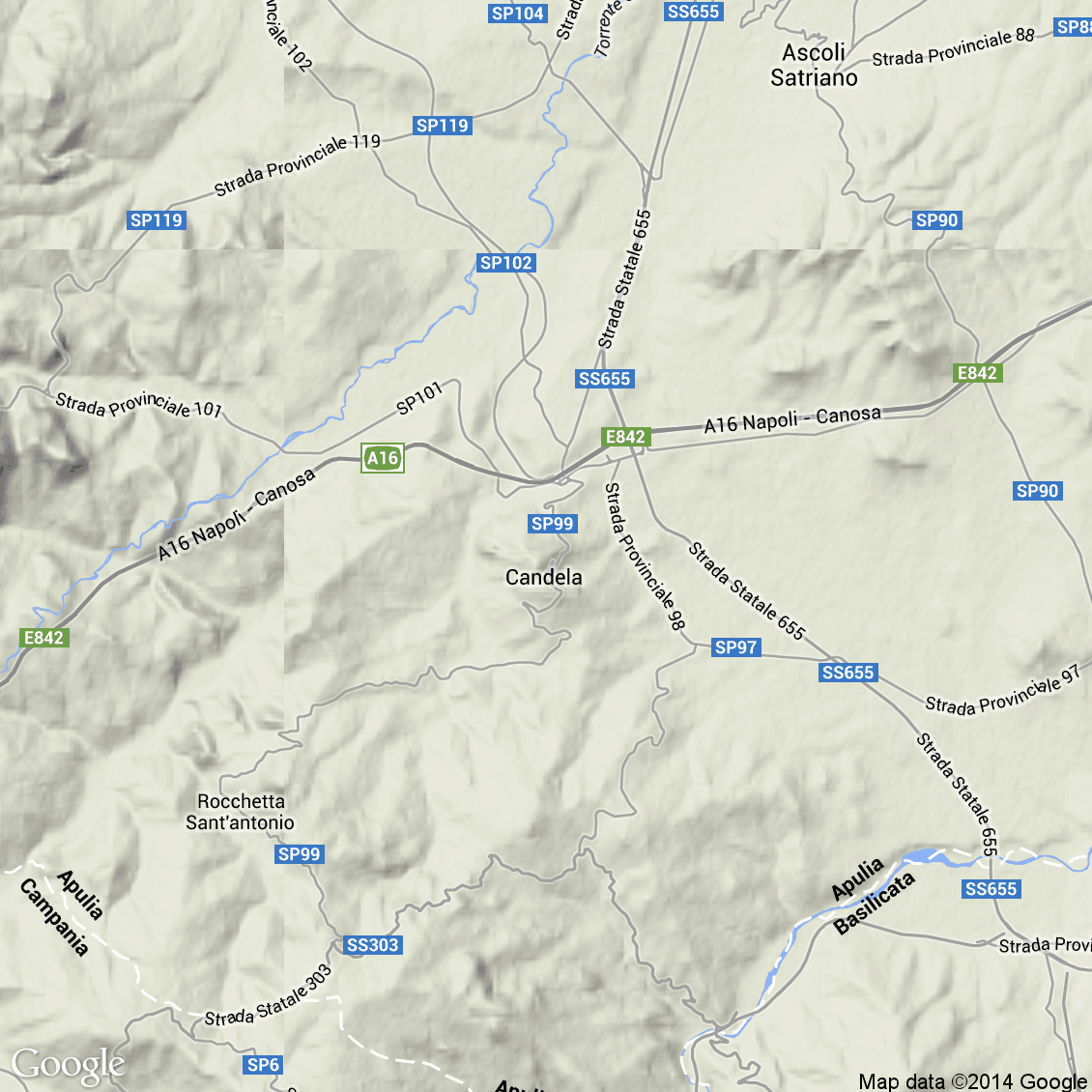 Foto dal territorio del comune di Candela media e alta risoluzione