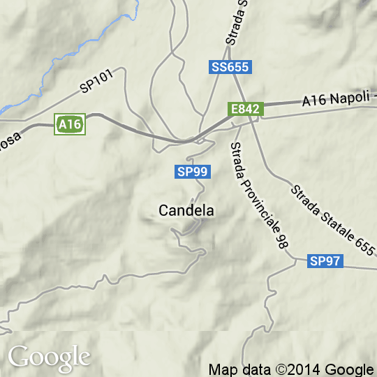 Mappa di Candela, Cartine Stradali e Foto Satellitari