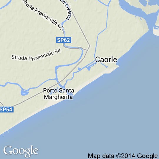 Mappa di Caorle, Cartine Stradali e Foto Satellitari