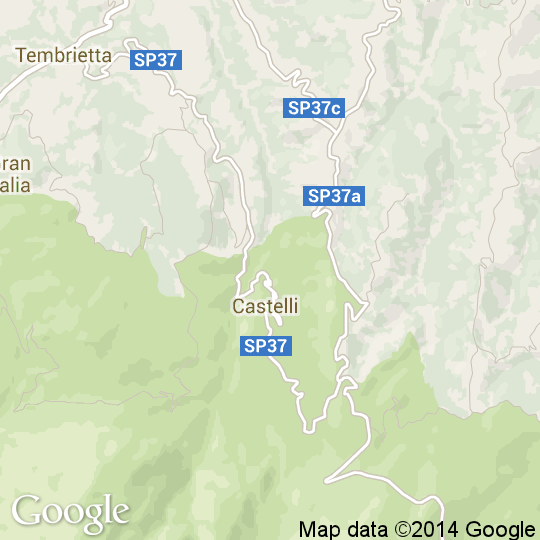 Mappa di Castelli, Cartine Stradali e Foto Satellitari