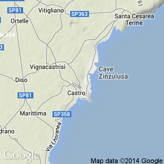 Mappa di Castro, Cartine Stradali e Foto Satellitari