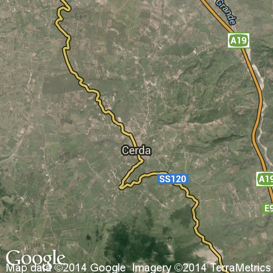 Mappa di Cerda, Cartine Stradali e Foto Satellitari