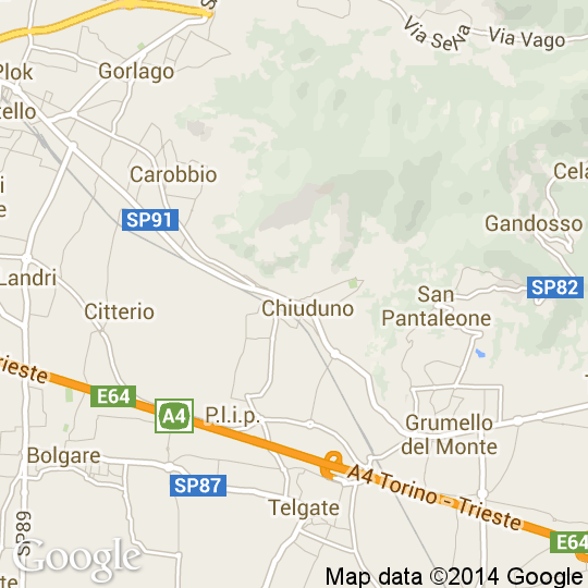 Mappa di Chiuduno, Cartine Stradali e Foto Satellitari