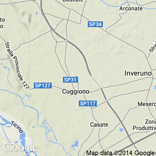 Mappa di Cuggiono, Cartine Stradali e Foto Satellitari