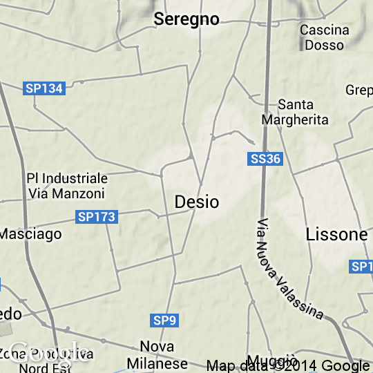 Mappa di Desio, Cartine Stradali e Foto Satellitari