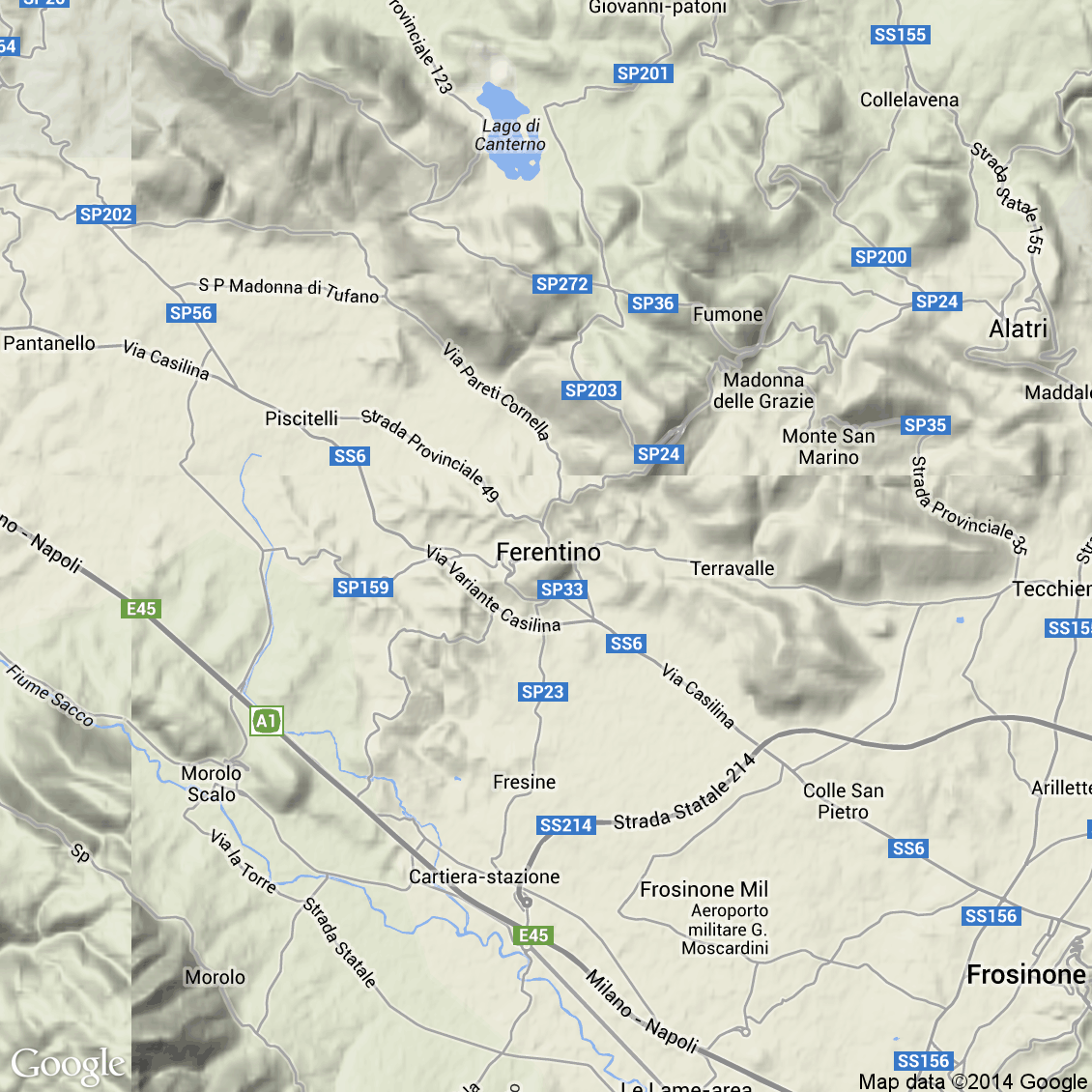 Foto dal territorio del comune di Ferentino media e alta risoluzione