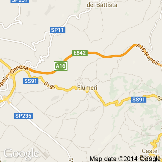 Mappa di Flumeri, Cartine Stradali e Foto Satellitari