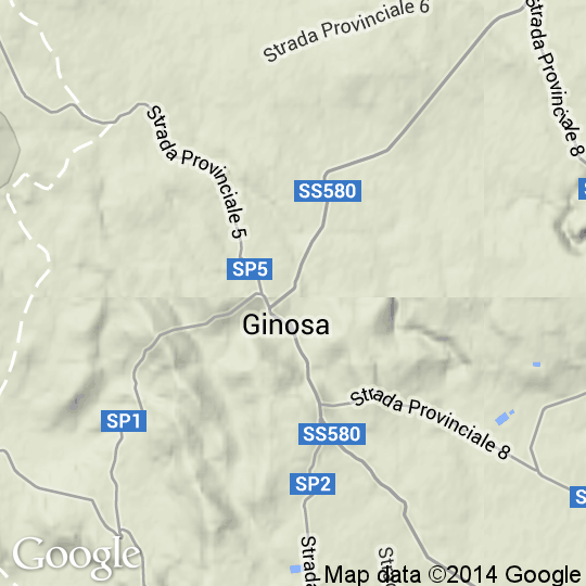 Mappa di Ginosa, Cartine Stradali e Foto Satellitari