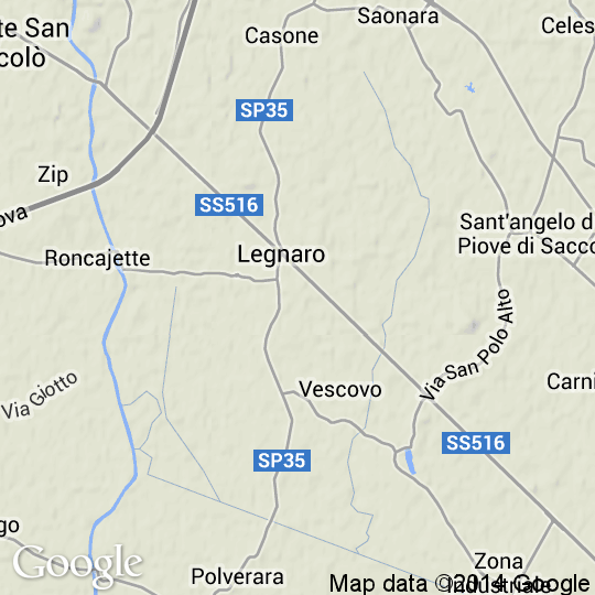 Mappa di Legnaro, Cartine Stradali e Foto Satellitari