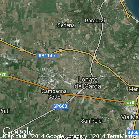 Mappa di Lonato del Garda, Cartine Stradali e Foto Satellitari