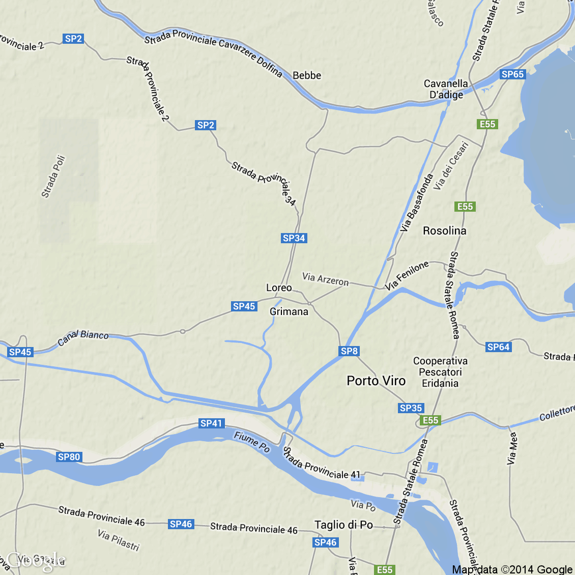 Foto dal territorio del comune di Loreo media e alta risoluzione