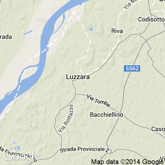 Mappa di Luzzara, Cartine Stradali e Foto Satellitari