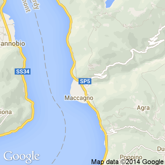 Mappa di Maccagno, Cartine Stradali e Foto Satellitari