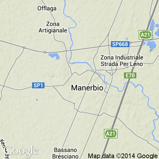 Mappa di Manerbio, Cartine Stradali e Foto Satellitari