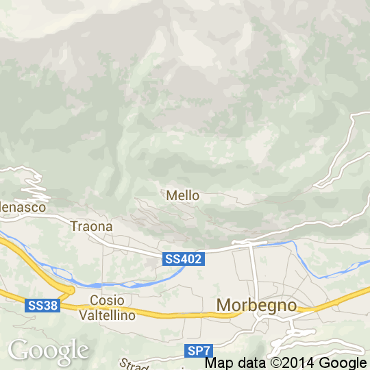 Mappa di Mello, Cartine Stradali e Foto Satellitari