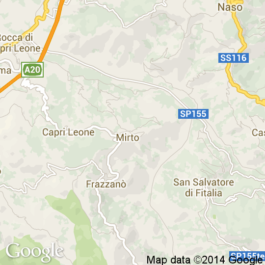 Mappa di Mirto, Cartine Stradali e Foto Satellitari