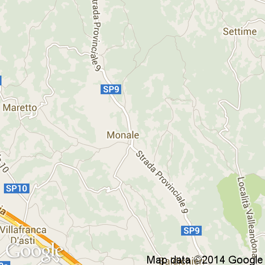 Mappa di Monale, Cartine Stradali e Foto Satellitari