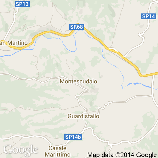 Mappa di Montescudaio, Cartine Stradali e Foto Satellitari