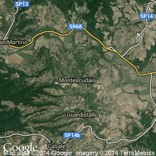 Mappa di Montescudaio, Cartine Stradali e Foto Satellitari