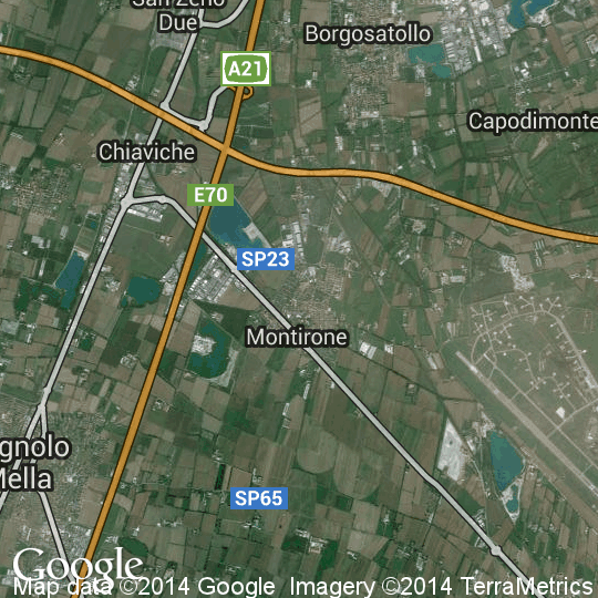 Mappa di Montirone, Cartine Stradali e Foto Satellitari