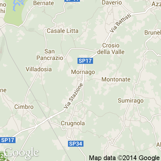 Mappa di Mornago, Cartine Stradali e Foto Satellitari