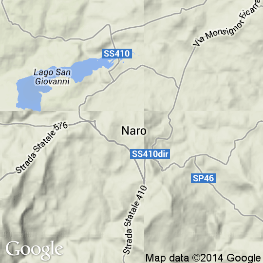 Mappa di Naro, Cartine Stradali e Foto Satellitari