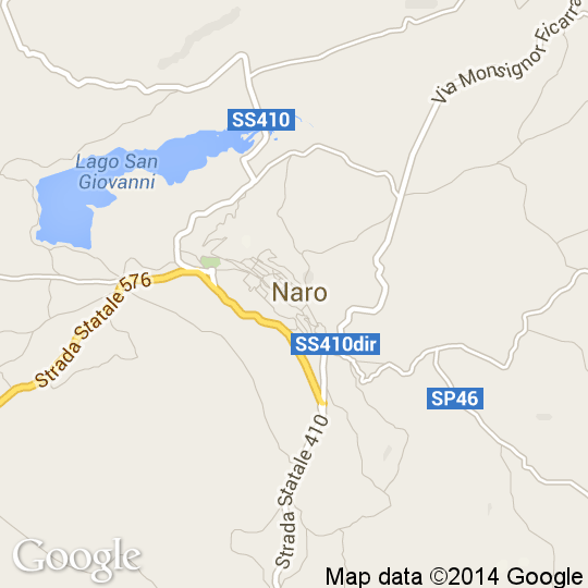 Mappa di Naro, Cartine Stradali e Foto Satellitari