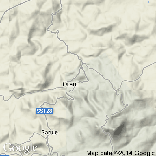 Mappa d'Orani, Cartine Stradali e Foto Satellitari
