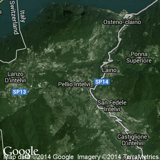 Mappa di Pellio Intelvi, Cartine Stradali e Foto Satellitari