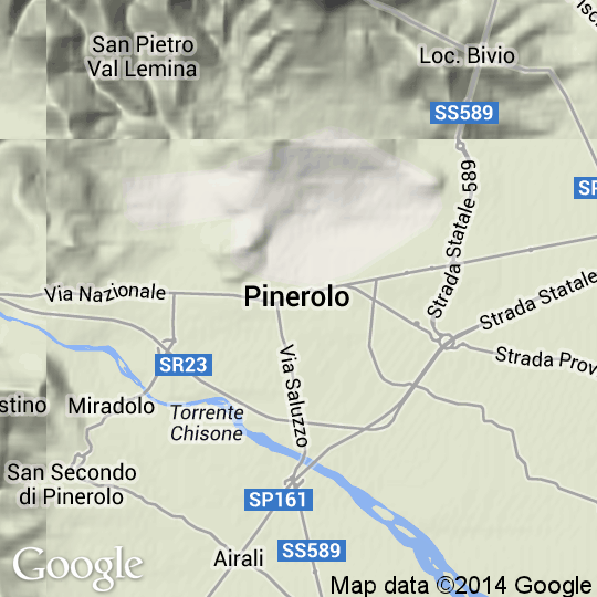 Mappa di Pinerolo, Cartine Stradali e Foto Satellitari