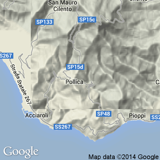 Mappa di Pollica, Cartine Stradali e Foto Satellitari