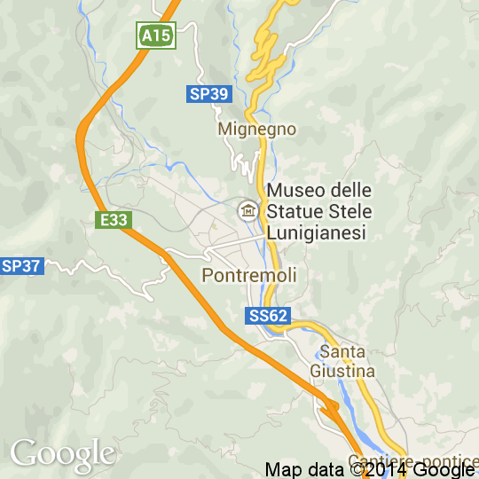 Mappa di Pontremoli, Cartine Stradali e Foto Satellitari