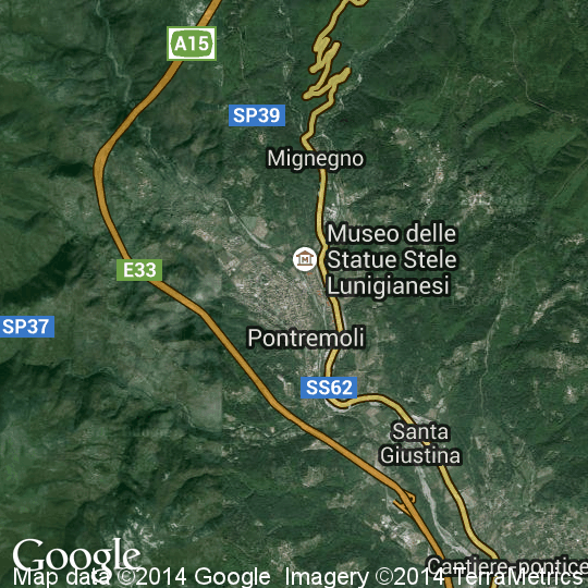 Mappa di Pontremoli, Cartine Stradali e Foto Satellitari