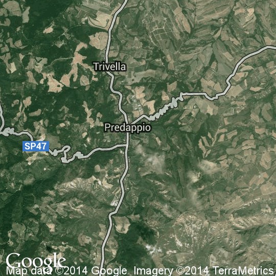 Mappa di Predappio, Cartine Stradali e Foto Satellitari