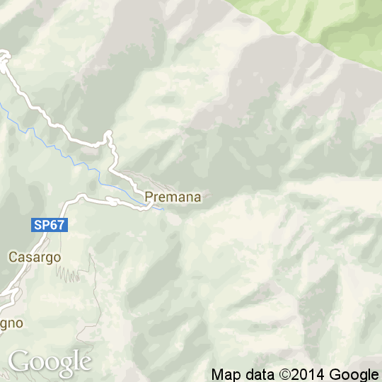 Mappa di Premana, Cartine Stradali e Foto Satellitari