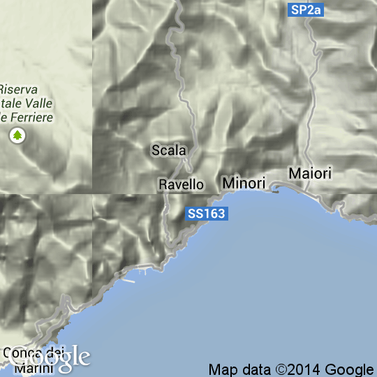Mappa di Ravello, Cartine Stradali e Foto Satellitari