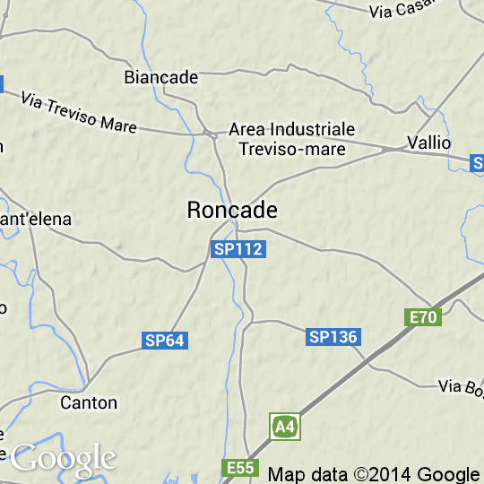 Mappa di Roncade, Cartine Stradali e Foto Satellitari