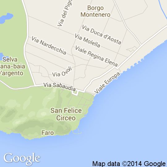 Mappa di San Felice Circeo, Cartine Stradali e Foto Satellitari