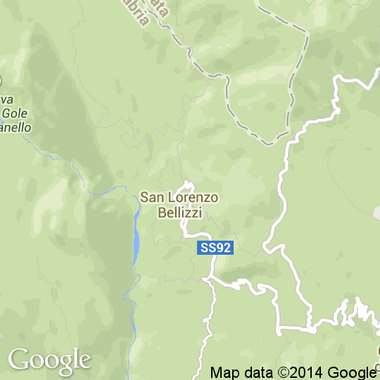 Mappa di San Lorenzo Bellizzi, Cartine Stradali e Foto Satellitari