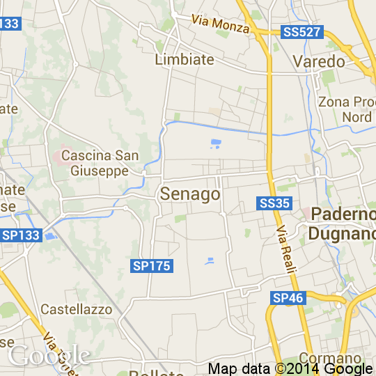 Mappa di Senago, Cartine Stradali e Foto Satellitari