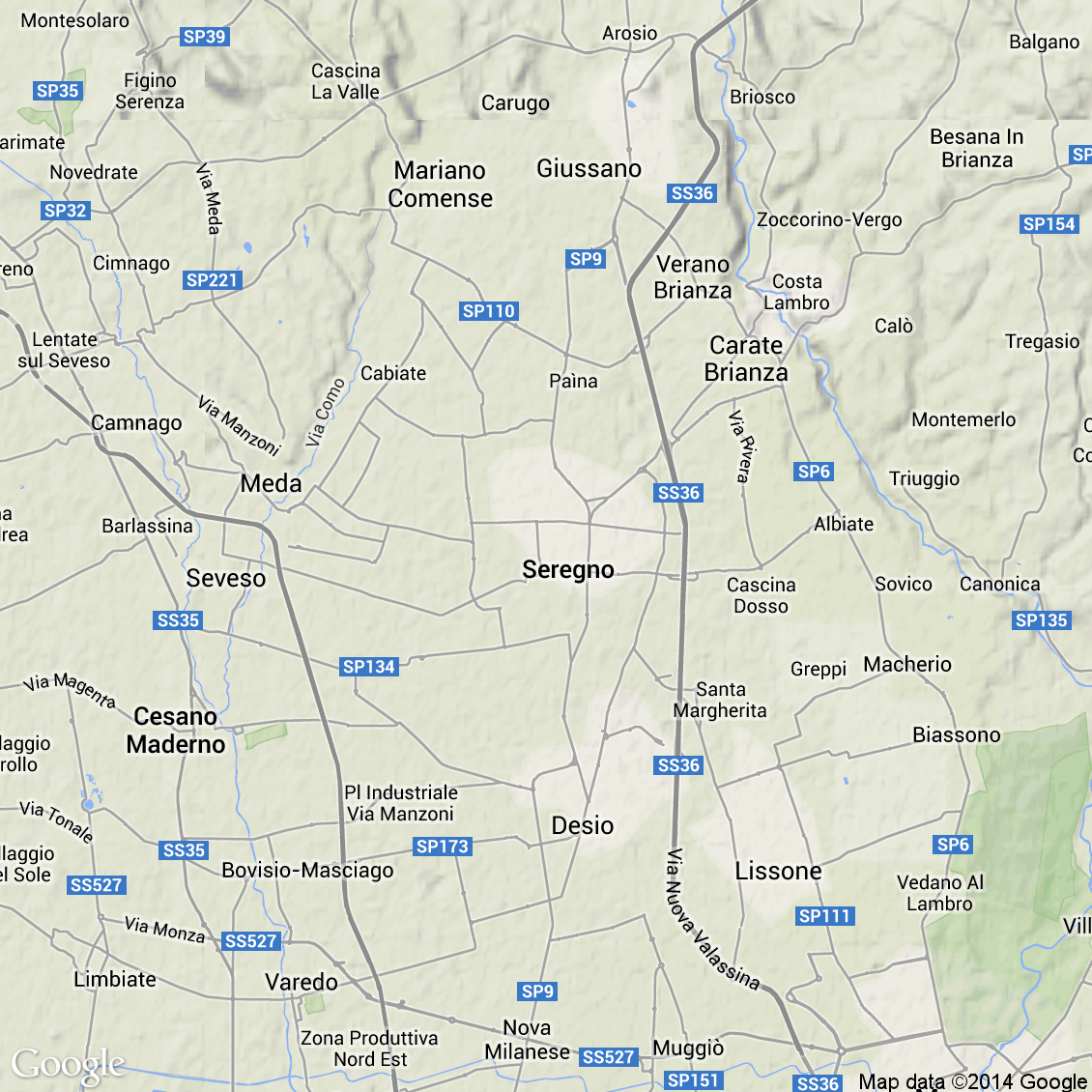 Foto dal territorio del comune di Seregno media e alta risoluzione